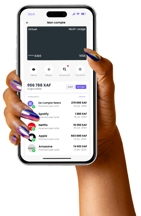 Neero | Free and Secure Virtual Visa Card with Our Super App